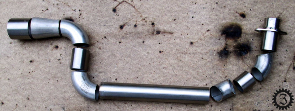 Auspuffbau Vorbereitung - Jones' Werkstatt